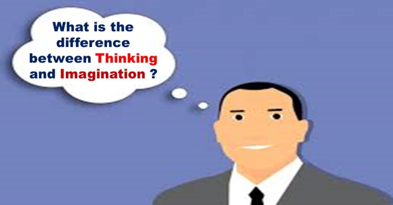 What Is The Difference Between Thinking And Imagination Suriyal in